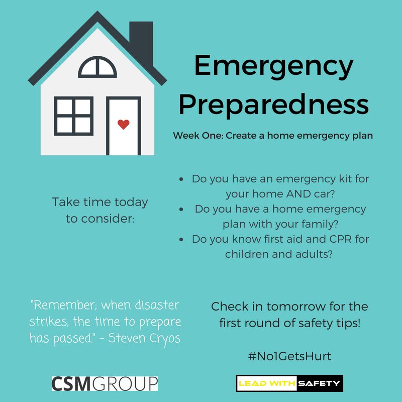Home Emergency Plan