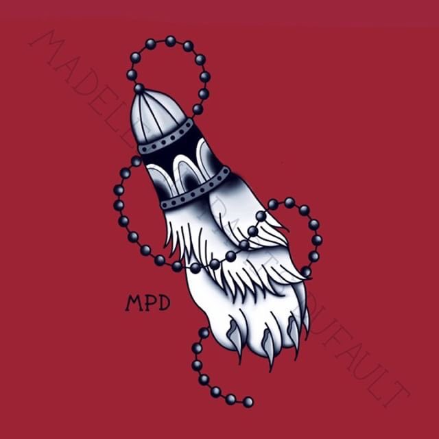 Traditional Rabbit Foot Tattoo