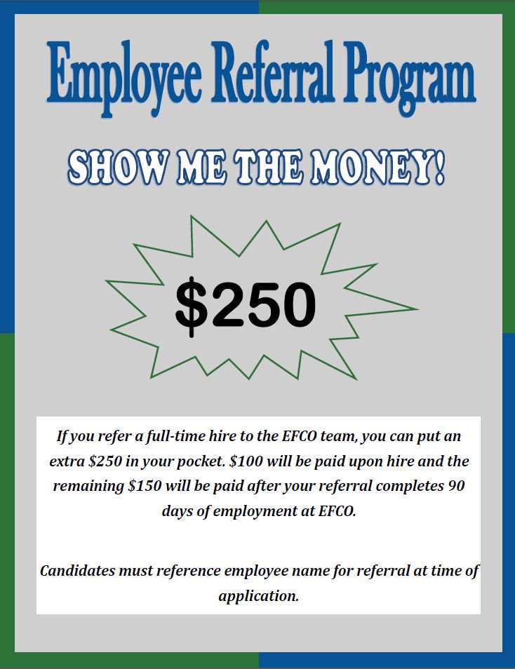 Employee Referral Bonus Flyer