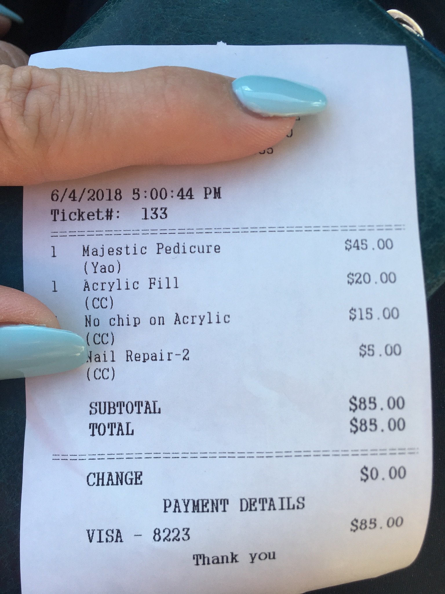 TW Pornstars - 2 pic. Princess Lyne. Twitter. New nails and receipt 💅🏻 ...