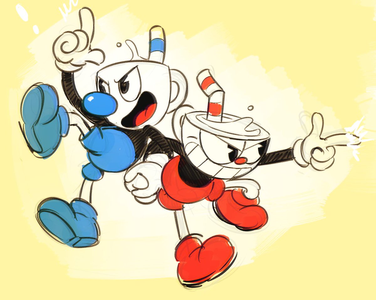 「More #Cuphead doodles ? 」Pamela Ojedaの漫画
