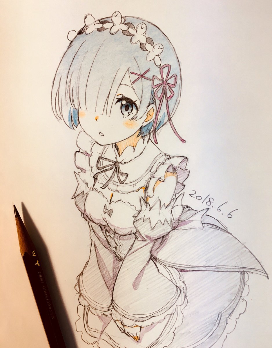 [Media] A Professional Animator Draws Fan Art for Re: Zero ft: Rem : r ...