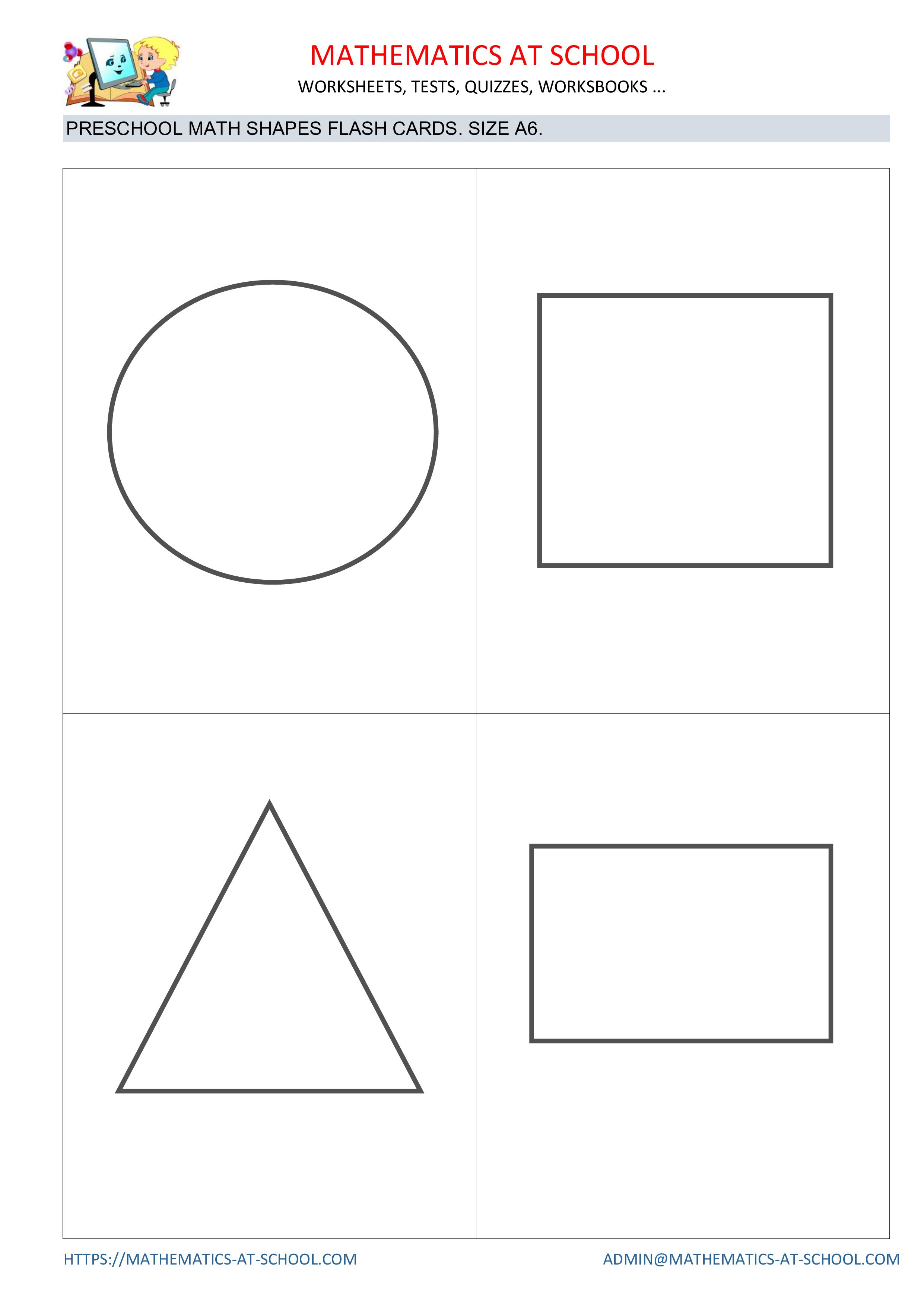Circle Triangle Rectangle Square
