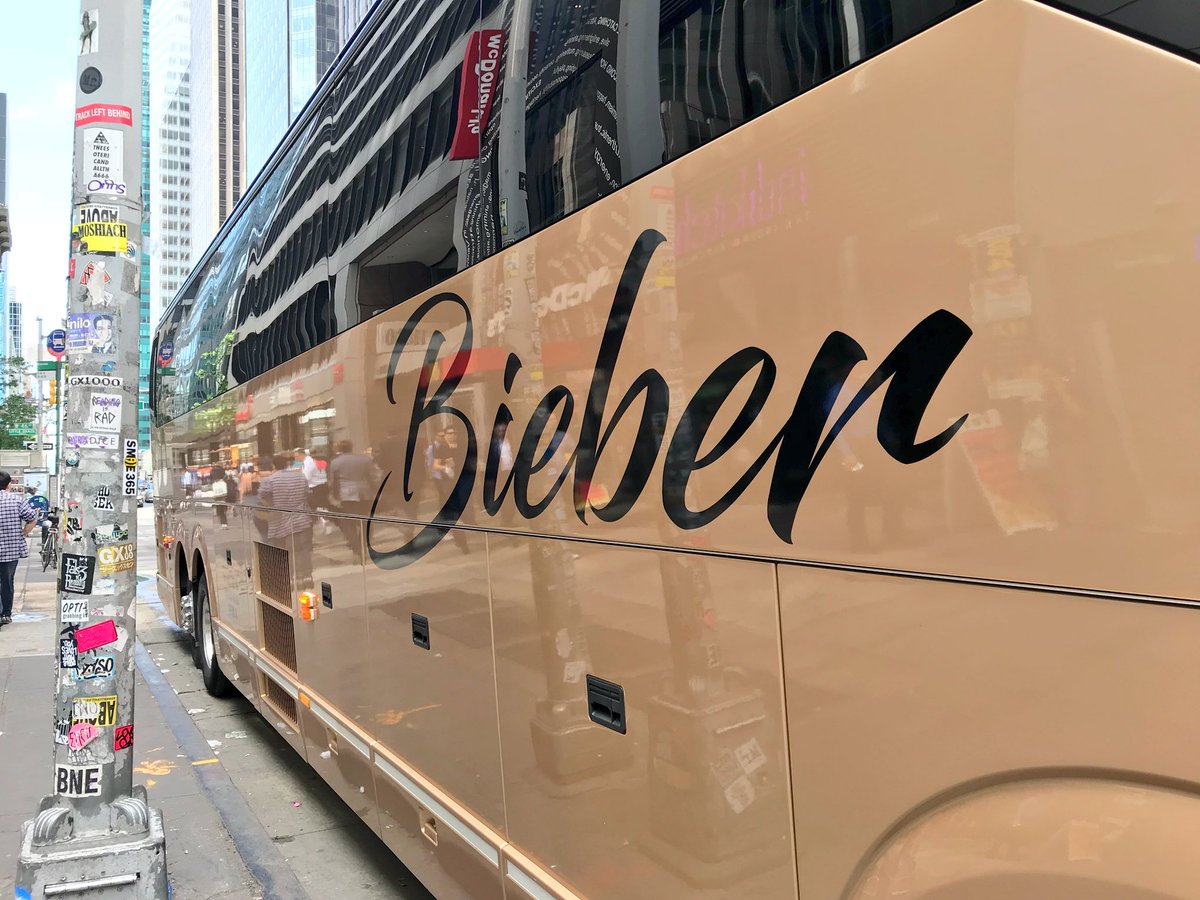 Bieber Bus Logo