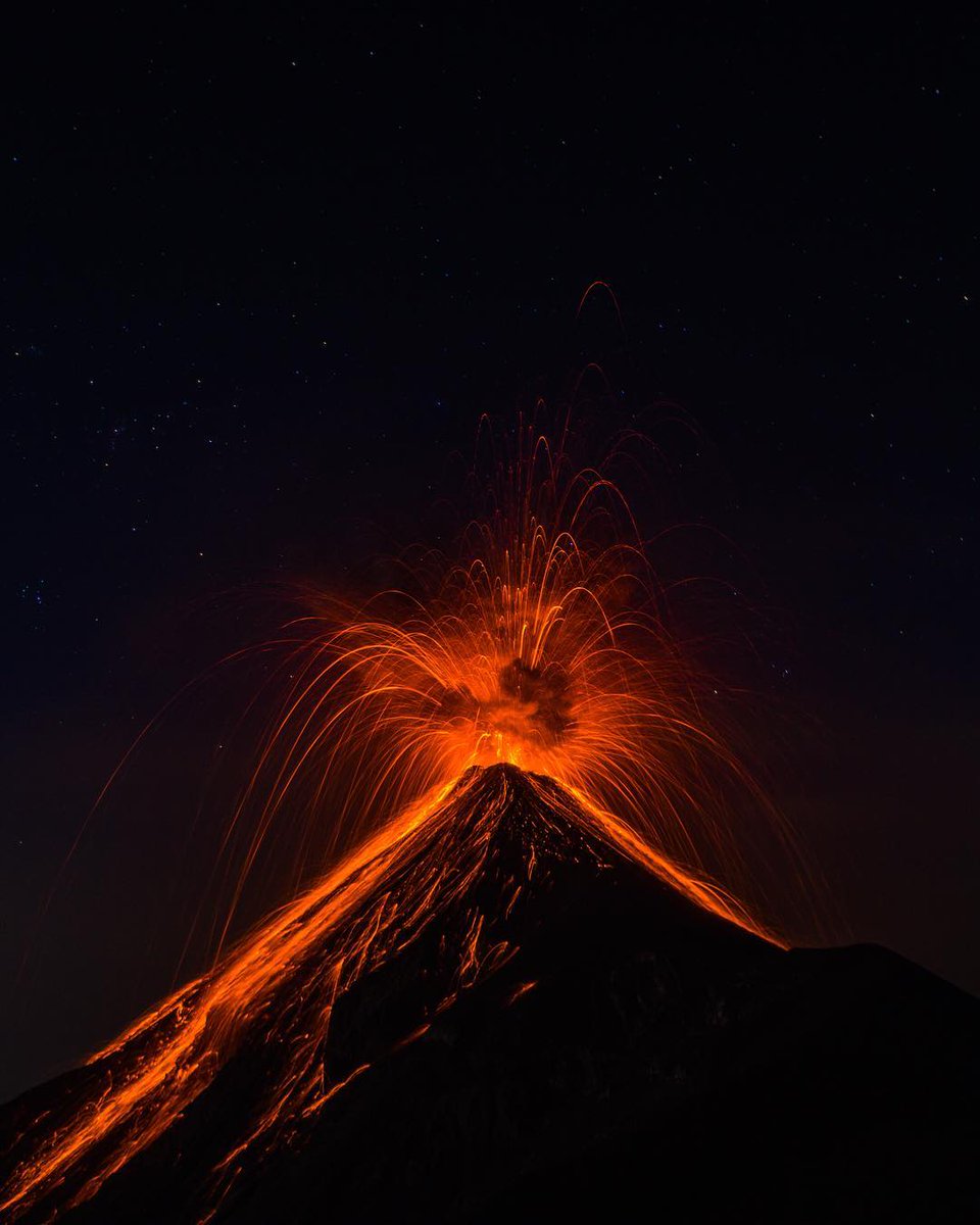 Santa Maria Volcano Erupting