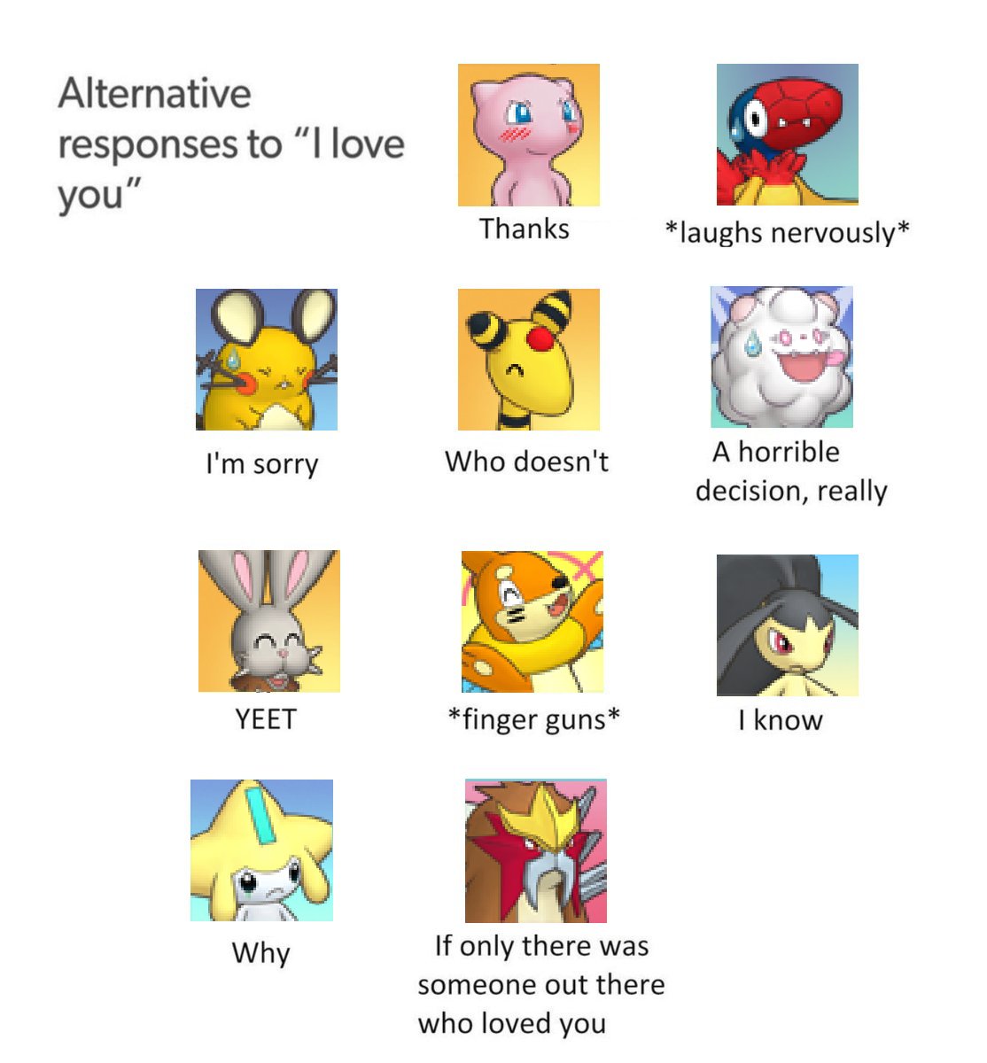 Pokemon Mystery Dungeon Expression Meme