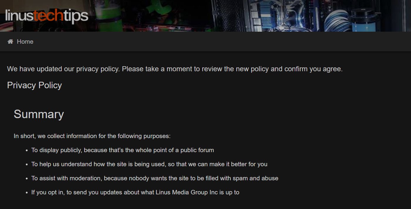 Linus Tech Tips Forum