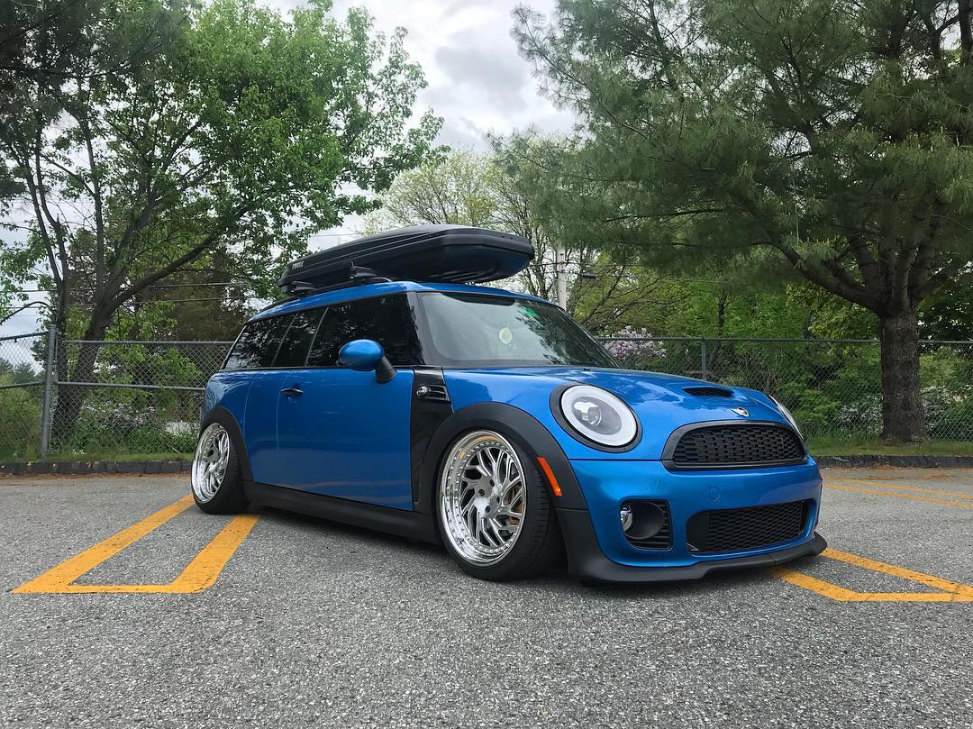 Lowered Mini Cooper Clubman