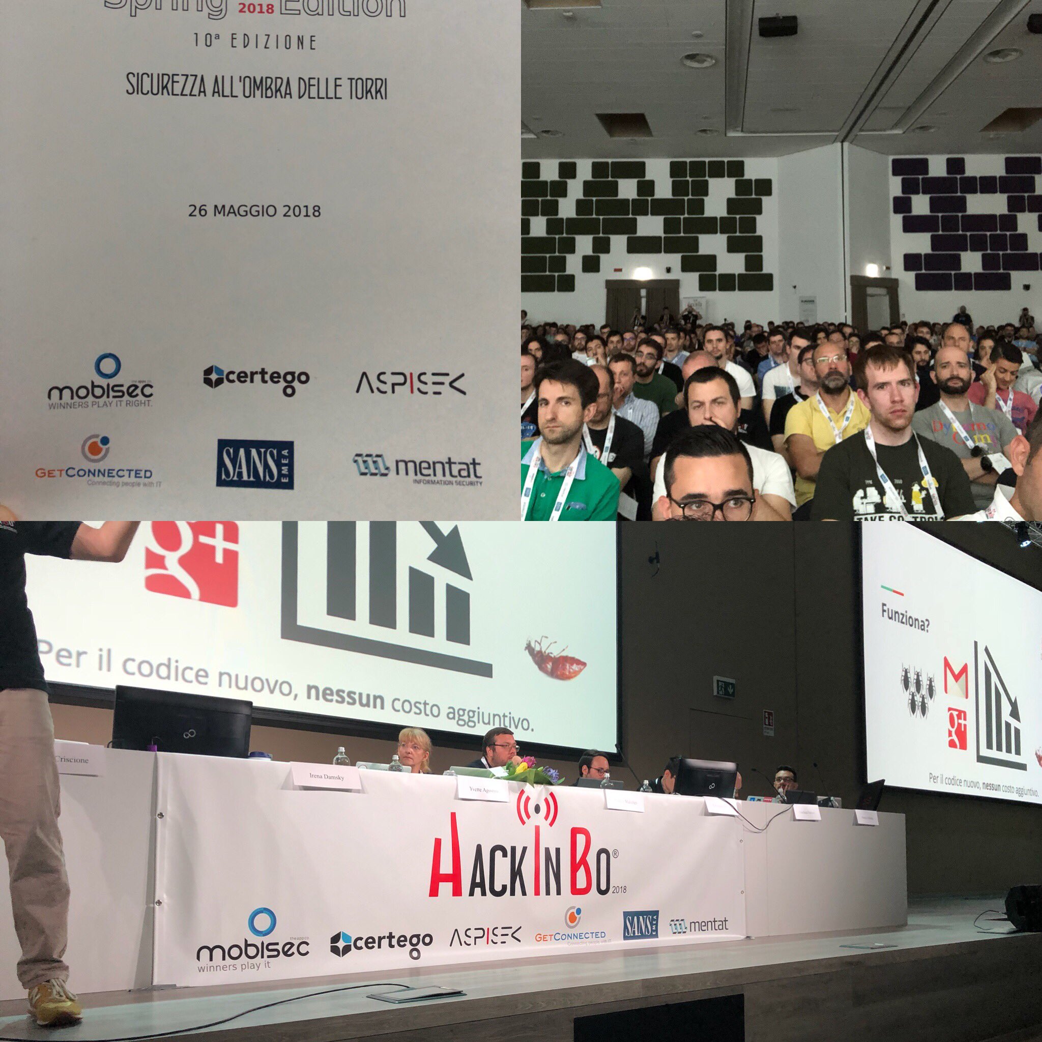 ASPISEC on Twitter: "Here we are @HackInBo #aspisec #hib2018 @AndreaChiappett @MarioVillani90 ...