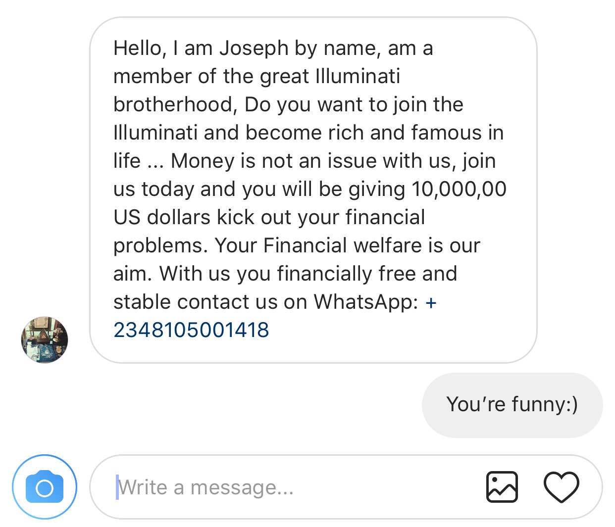 Nigerian Scam Funny