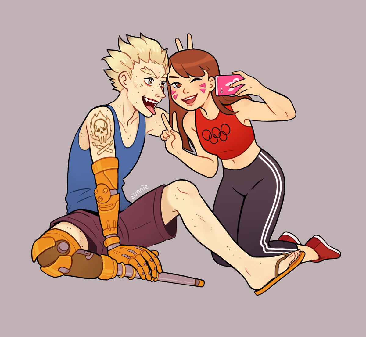 「say cheese!! #overwatch 」|⭐️εunnie⭐️のイラスト