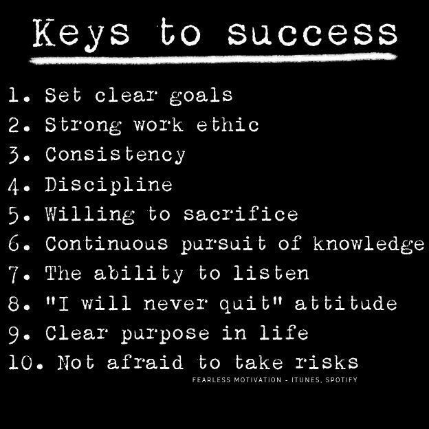 Keys To Success Quotes