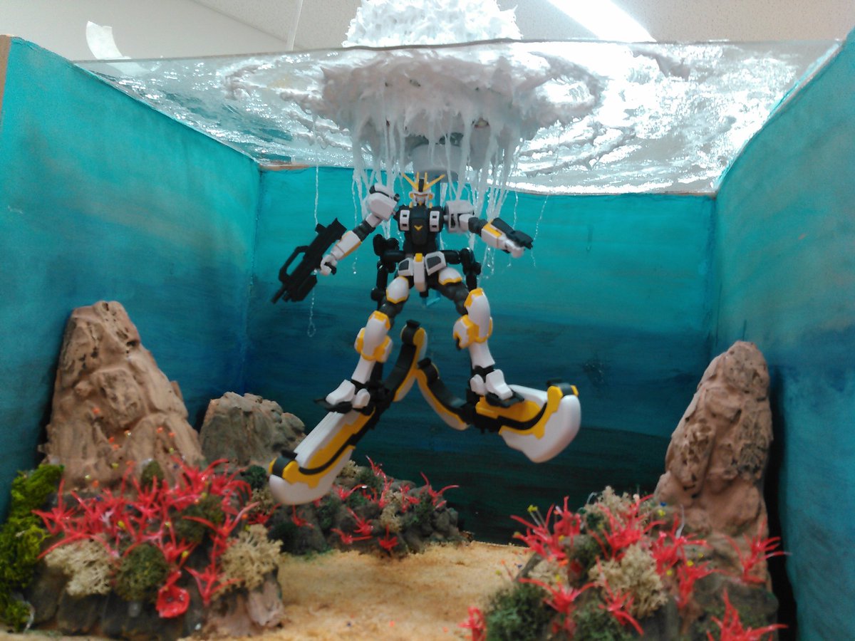 Pin by TACO0505 on gunpla dioramas | Custom gundam, Gundam art, Gundam ...