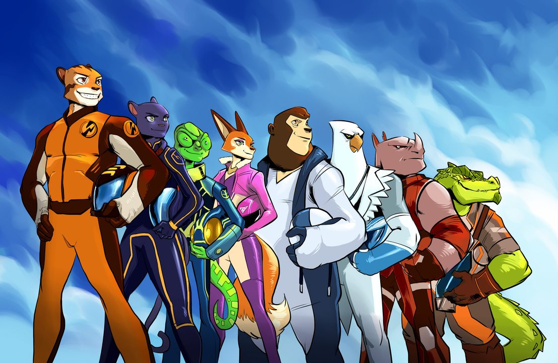 Rimba Racer Q&A hangout stream (with creators of indie anthro cartoon ...