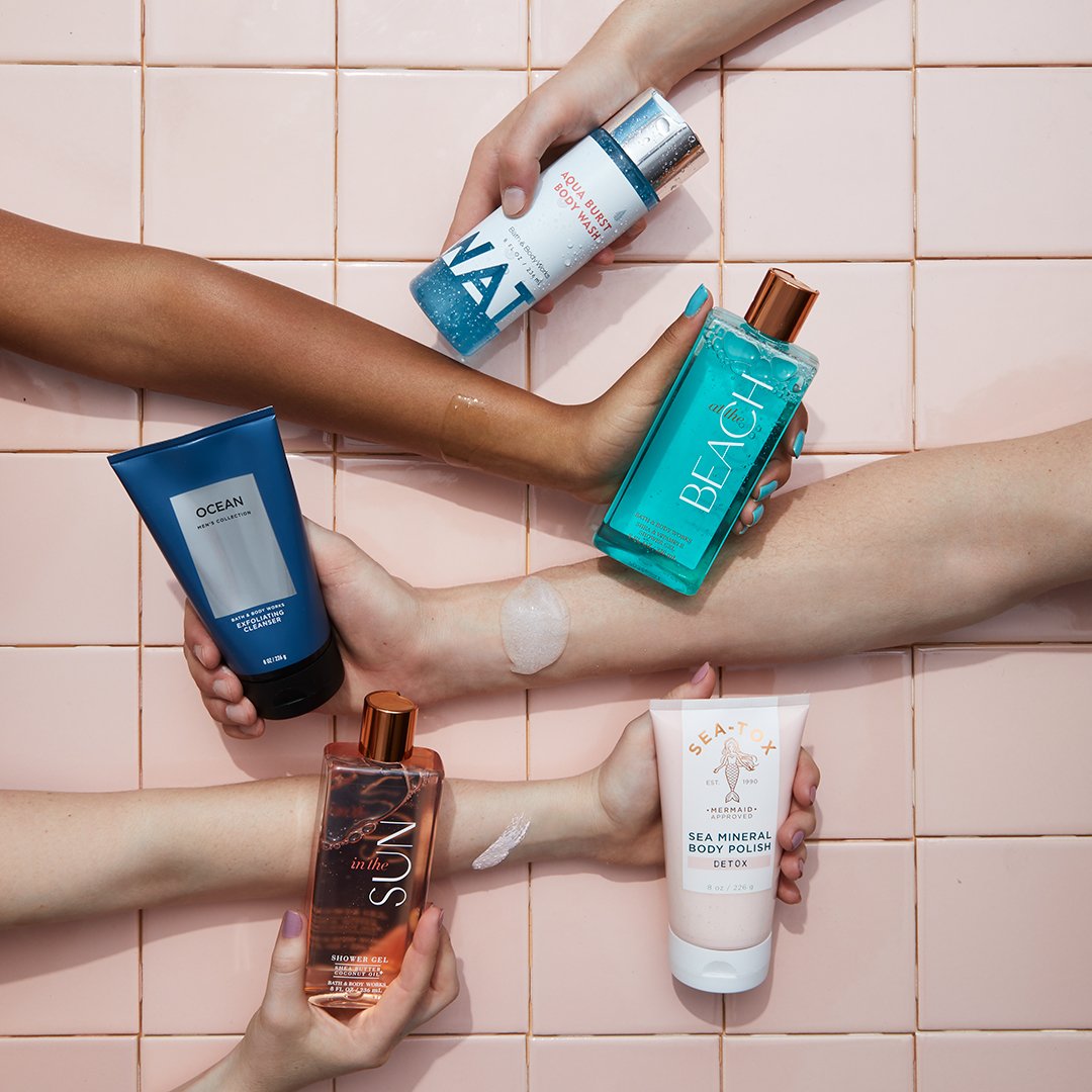 Bath And Body Works True Blue Spa Cream X5 New Town