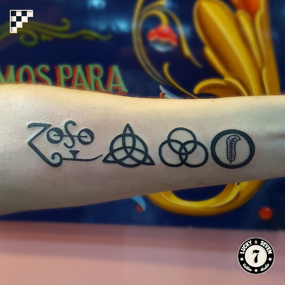 Tatuajes Del Simbolo De Led Zeppelin