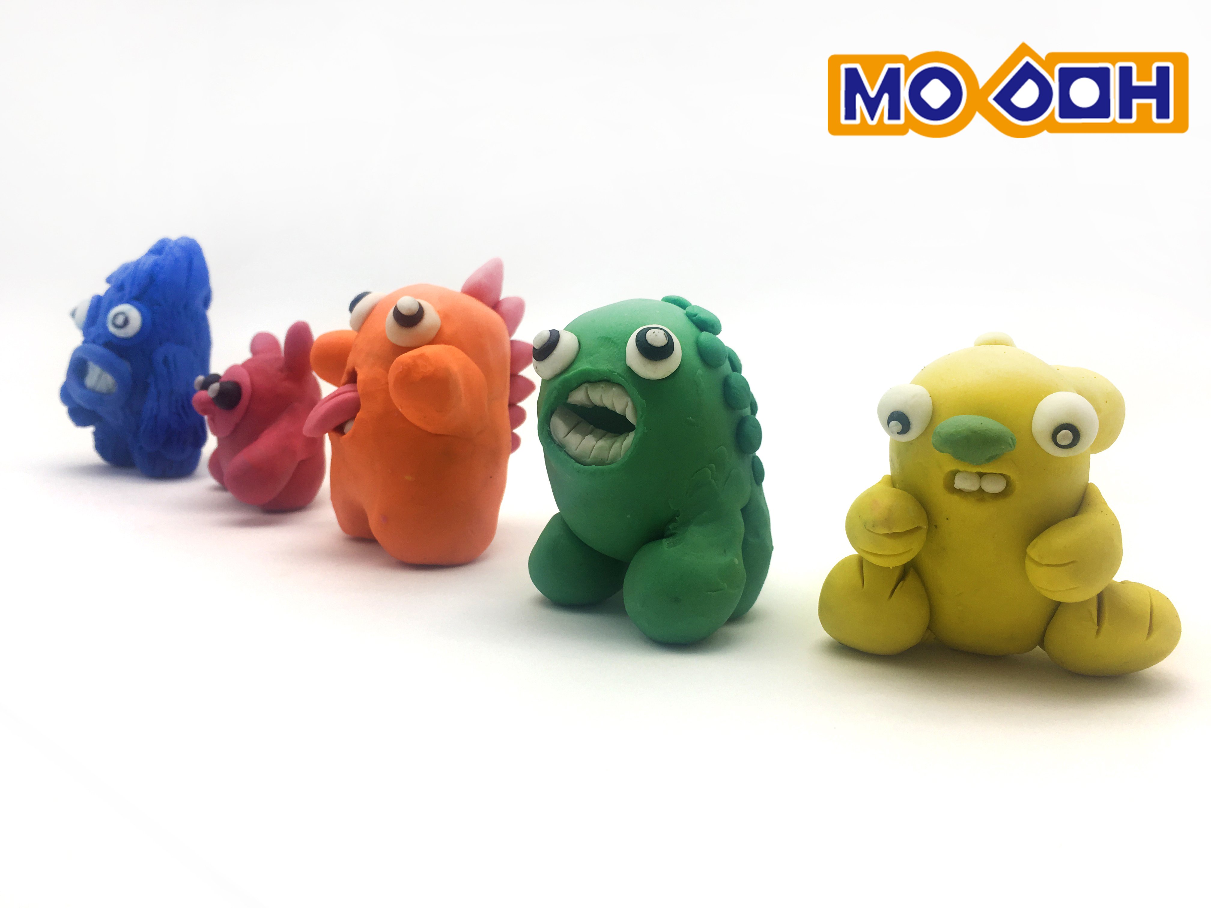 Easy Clay Monsters