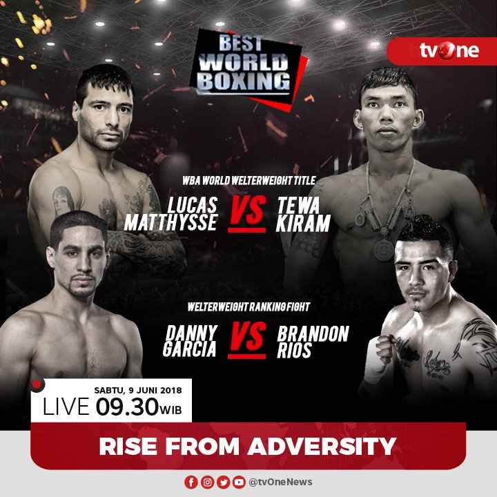 Danny Garcia Vs Lucas Matthysse Poster