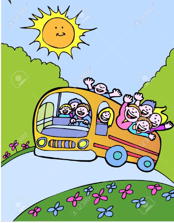 School Tour Clipart