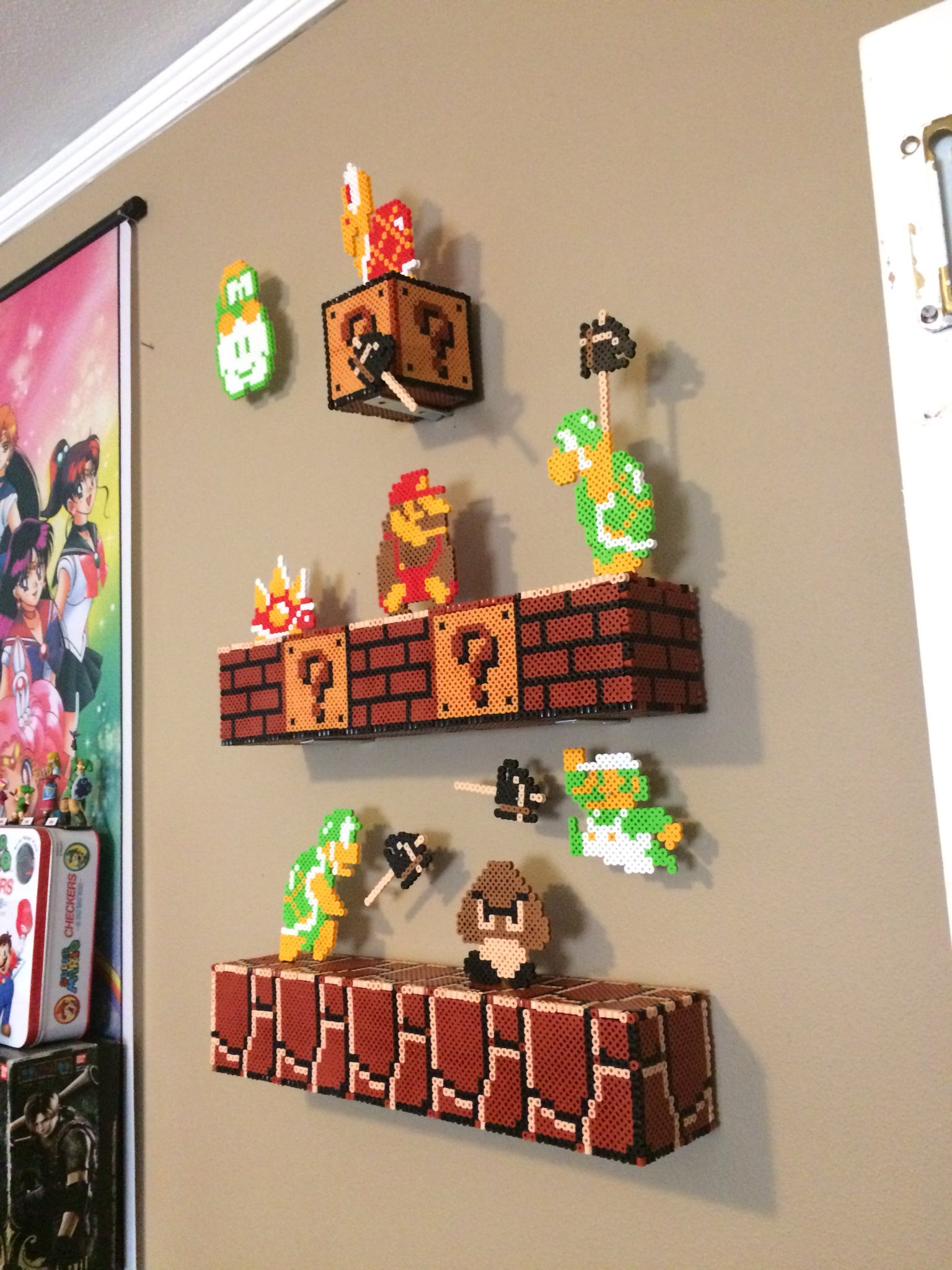 Soultwin Sprites on X Here s one of my favorite designs I made out if Perler Beads. I was surprised how well it turned out perler perlerart perlerbeads pixelart videogames videogame