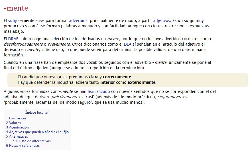 Fundéu BBVA on Twitter: "El sufijo «-mente» es uno de los más ...