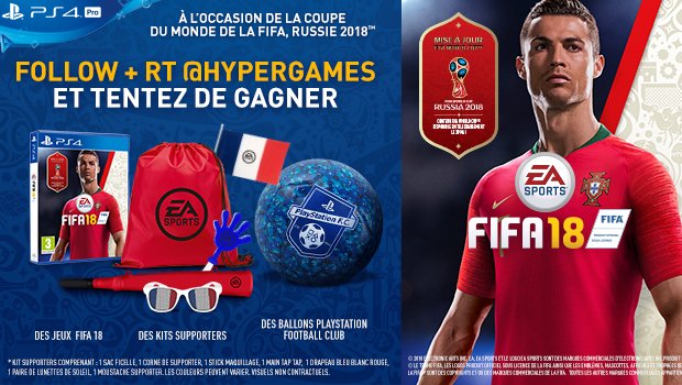 Hypergames Auchan on Twitter: "La mise à jour #FIFA18WorldCup est disponible ! et si on ...