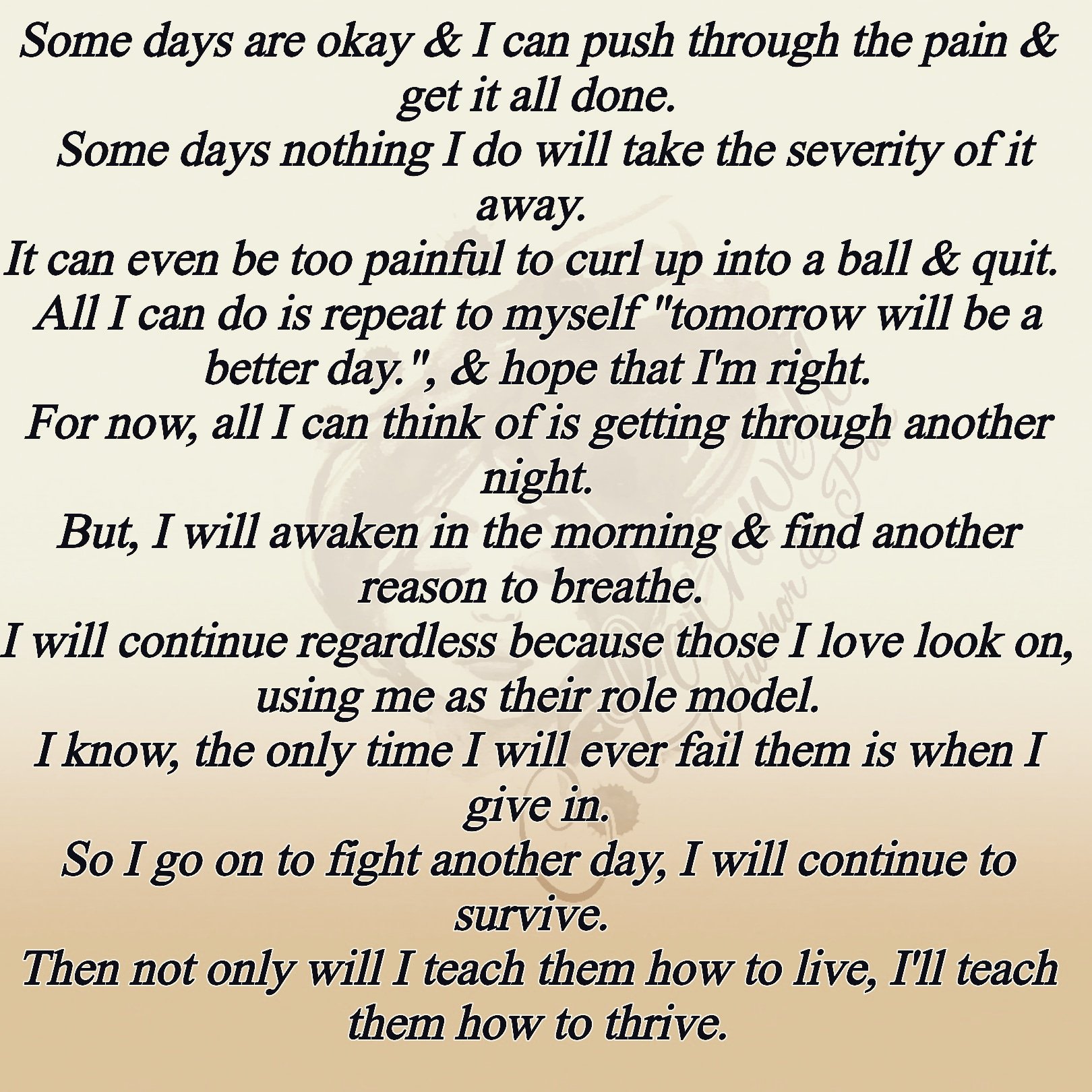Poems Of Strength And Courage