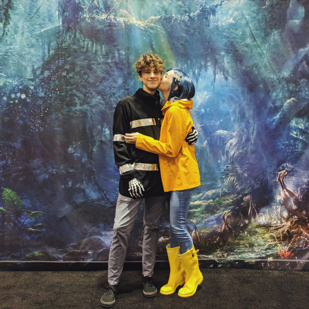 Coraline And Wybie Kiss