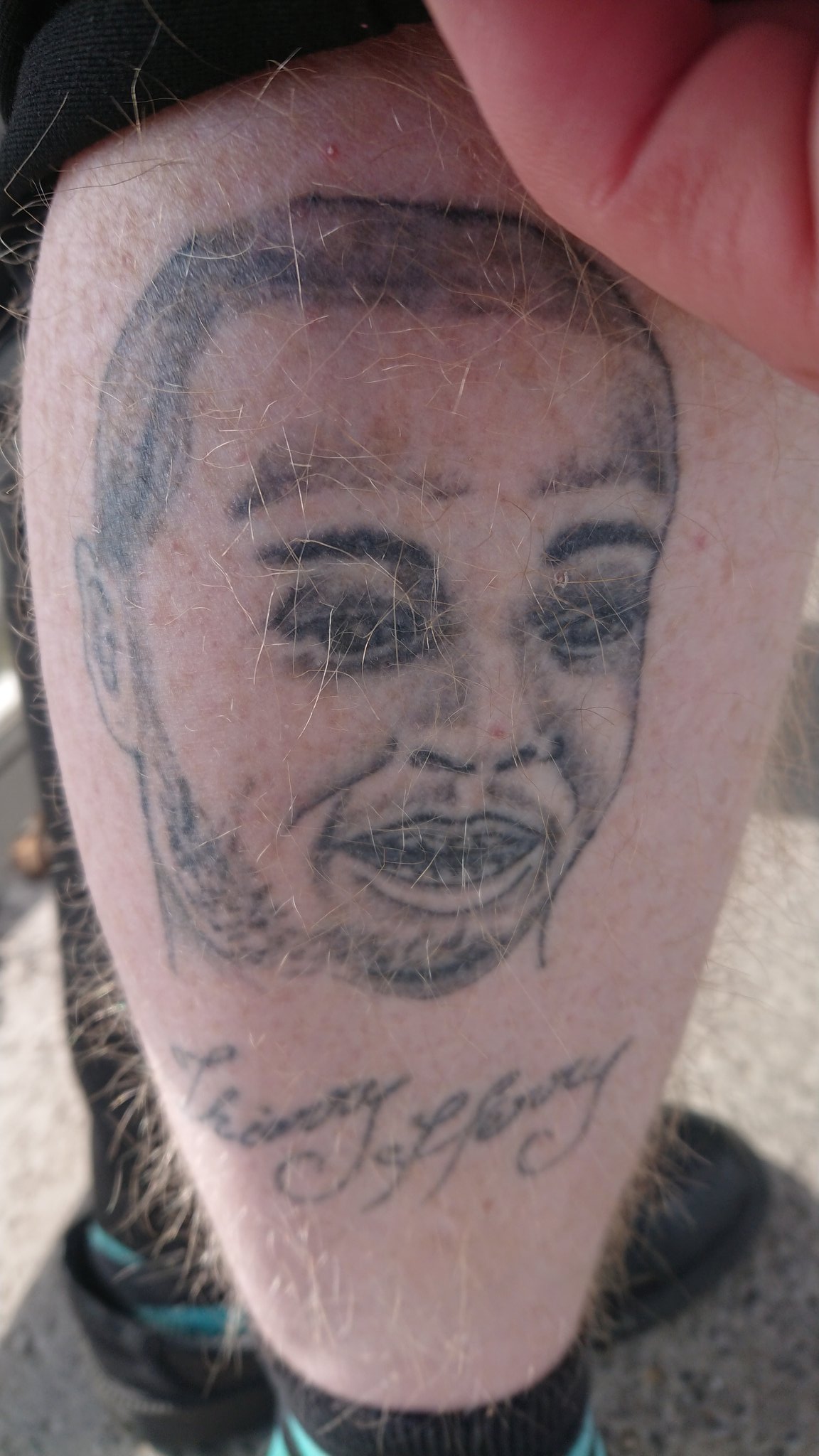 Thierry Henry Tattoo