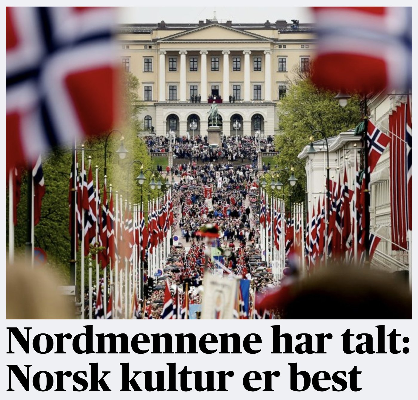 Typisk Norsk Kultur