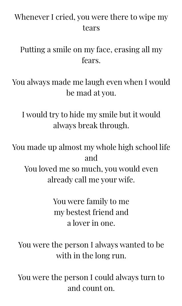 School Memories Poems