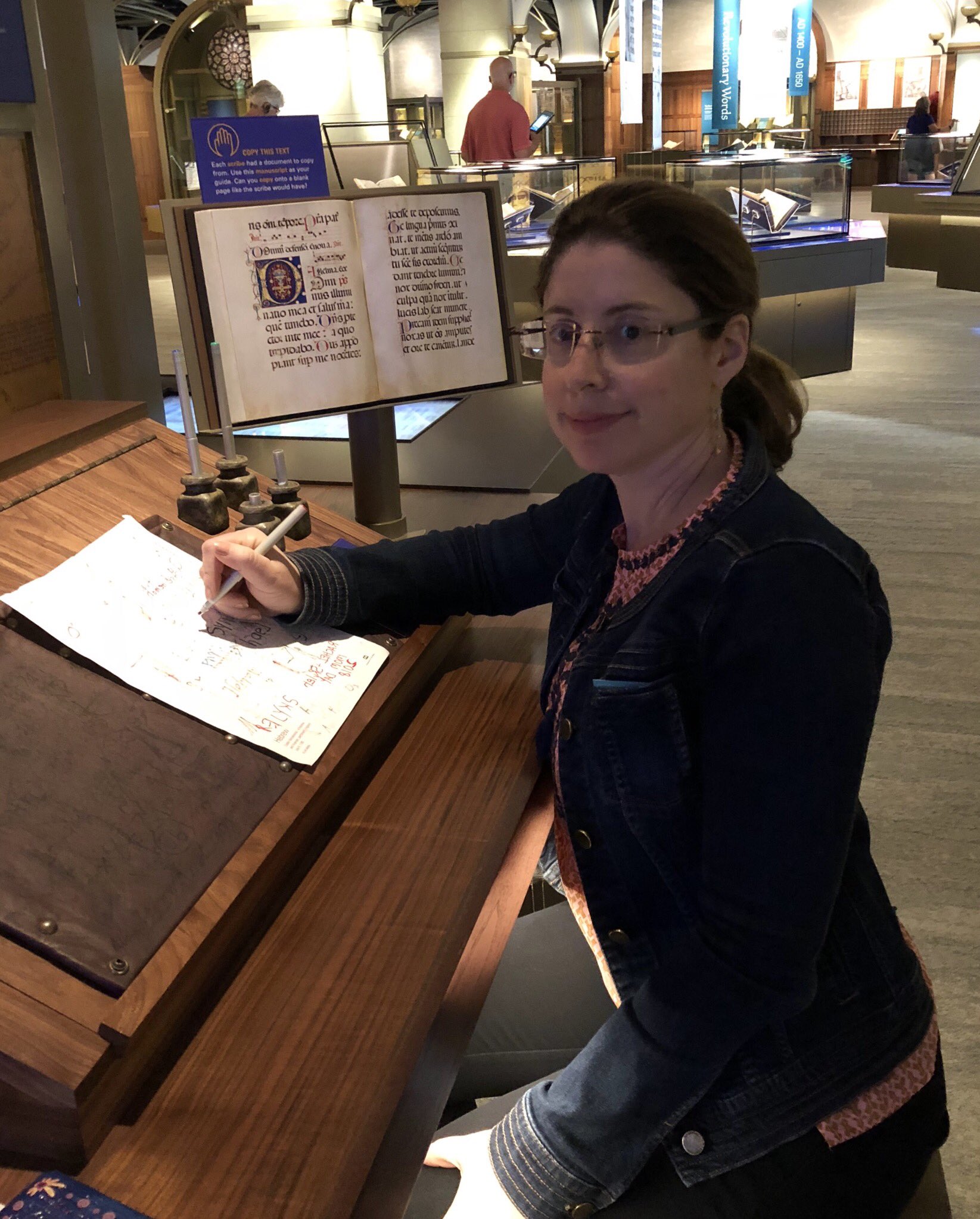 Medieval Scribe Desk