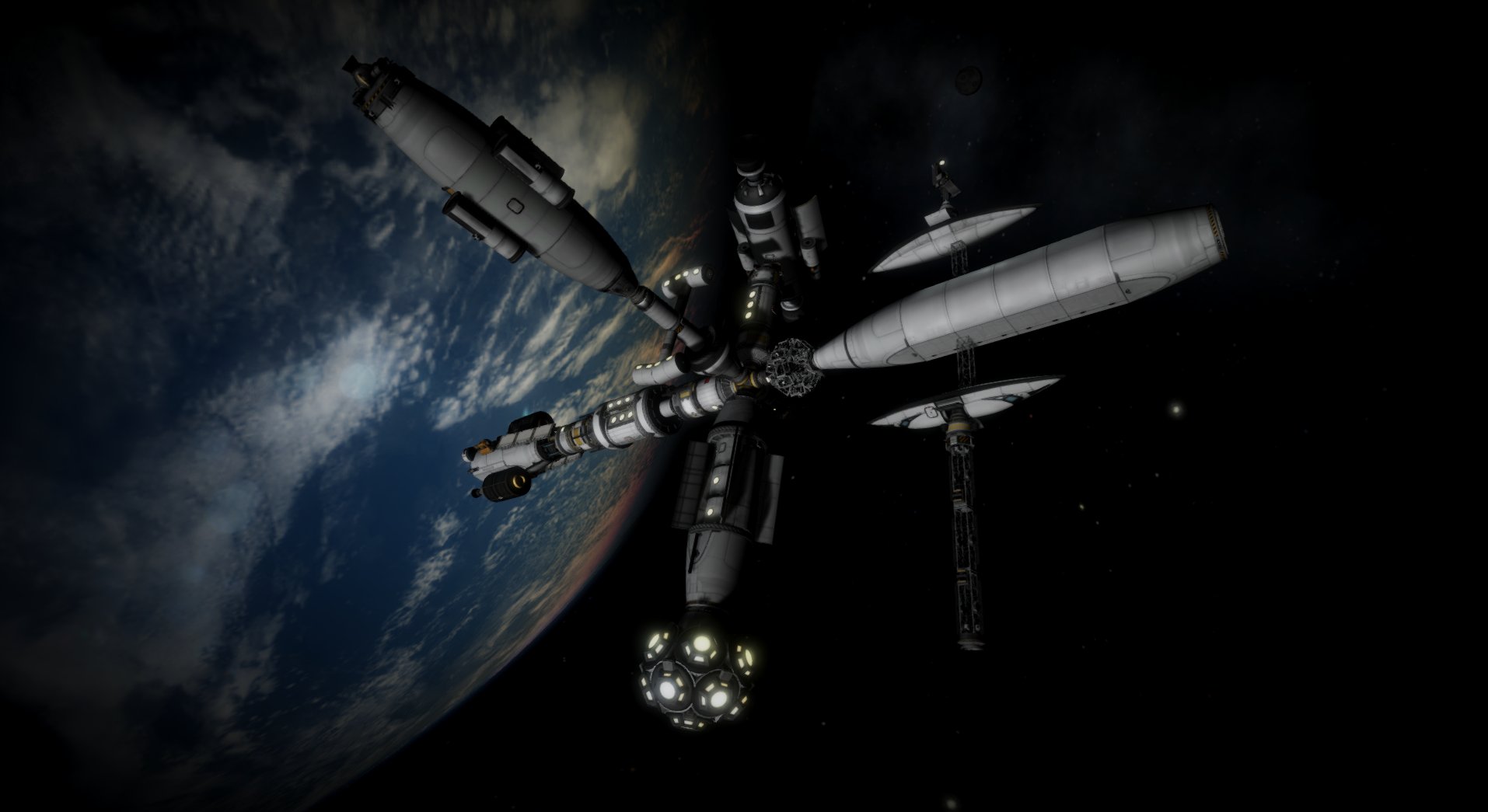 International Space Station Kerbal Space Program