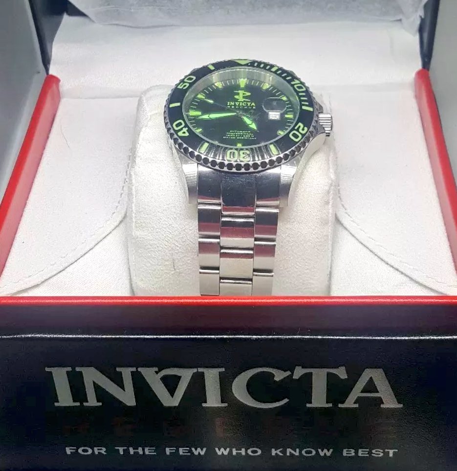 Invicta Reserve Pro Diver Ronda Lithium Ion Quartz 10 Year Battery Life ...