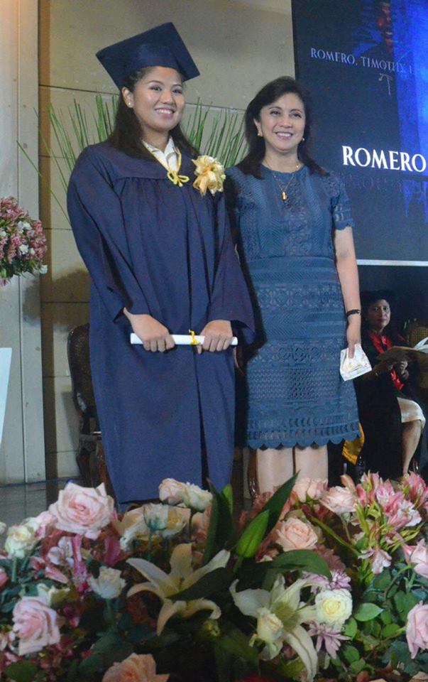 LOOK: VP Leni Robredo attends graduation of youngest daughter, Jillian ...