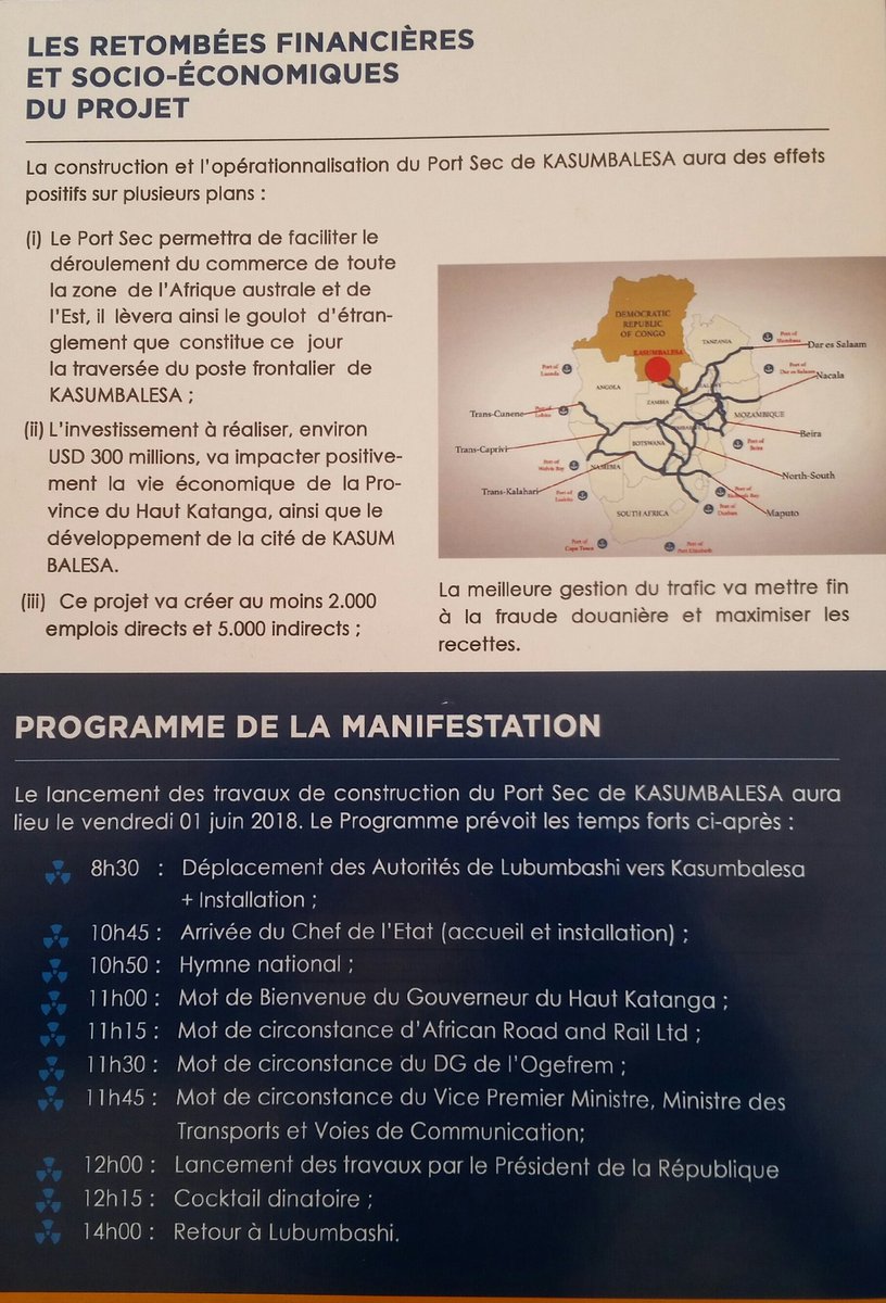 DRC Ports, Airports and Land Borders Development News and Discussion ...