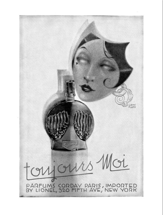 Perfume Advertisement Drawing