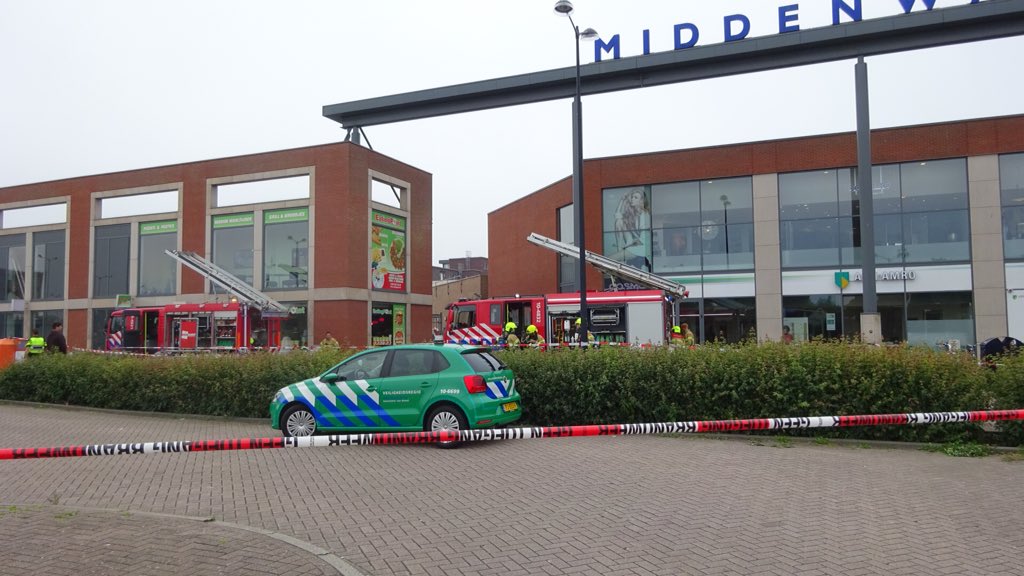 01-06-2018 Zeer grote brand + GRIP 1 (winkelcentrum) Middenwaard ...
