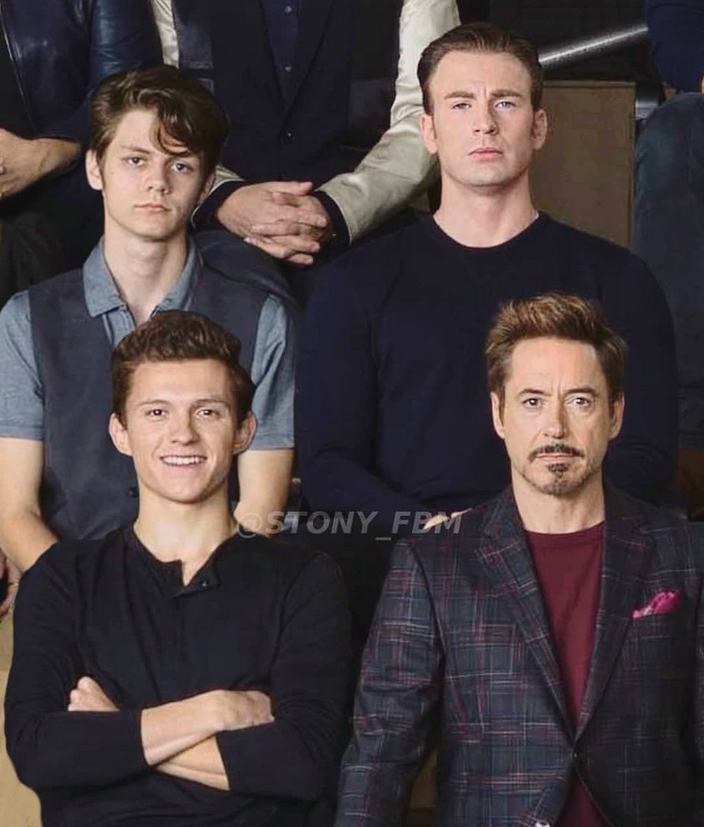 Tony Stark And Steve Rogers And Peter