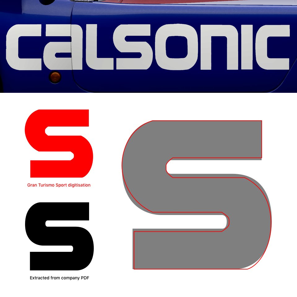 Calsonic Logo Update On The Bridgestone Logo Making Lol I Have