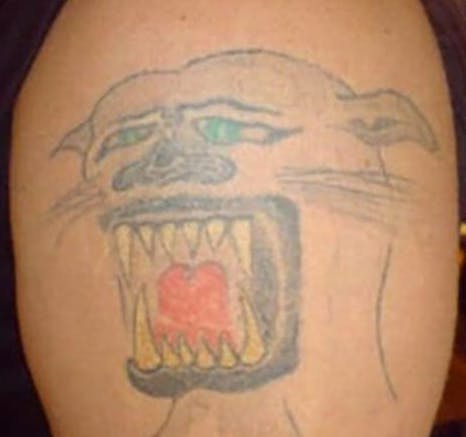 Huge Ugly Tattoos 34 Ugly Tattoo Stock Photos, High Res Pictures, And