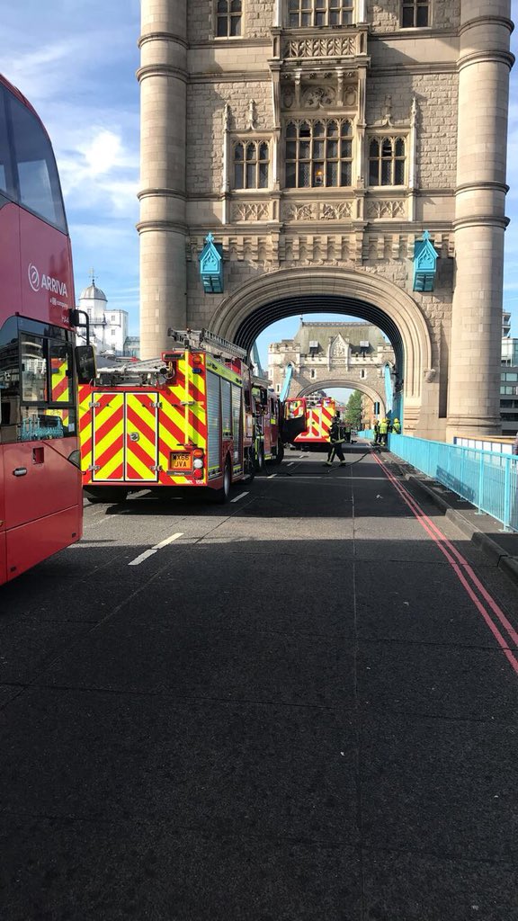 How do you overturn a vehicle on Tower Bridge?? : r/london