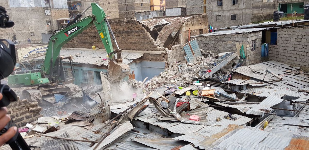 PHOTOS: 2 dead, others injured as building collapses in Nairobi’s ...