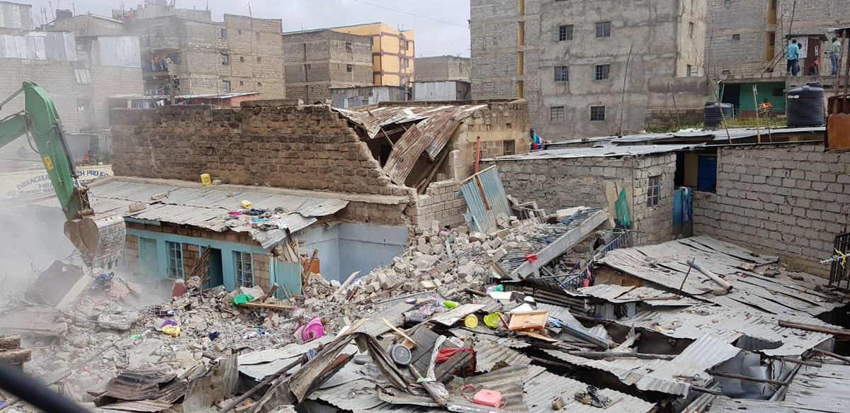 PHOTOS: 2 dead, others injured as building collapses in Nairobi’s ...