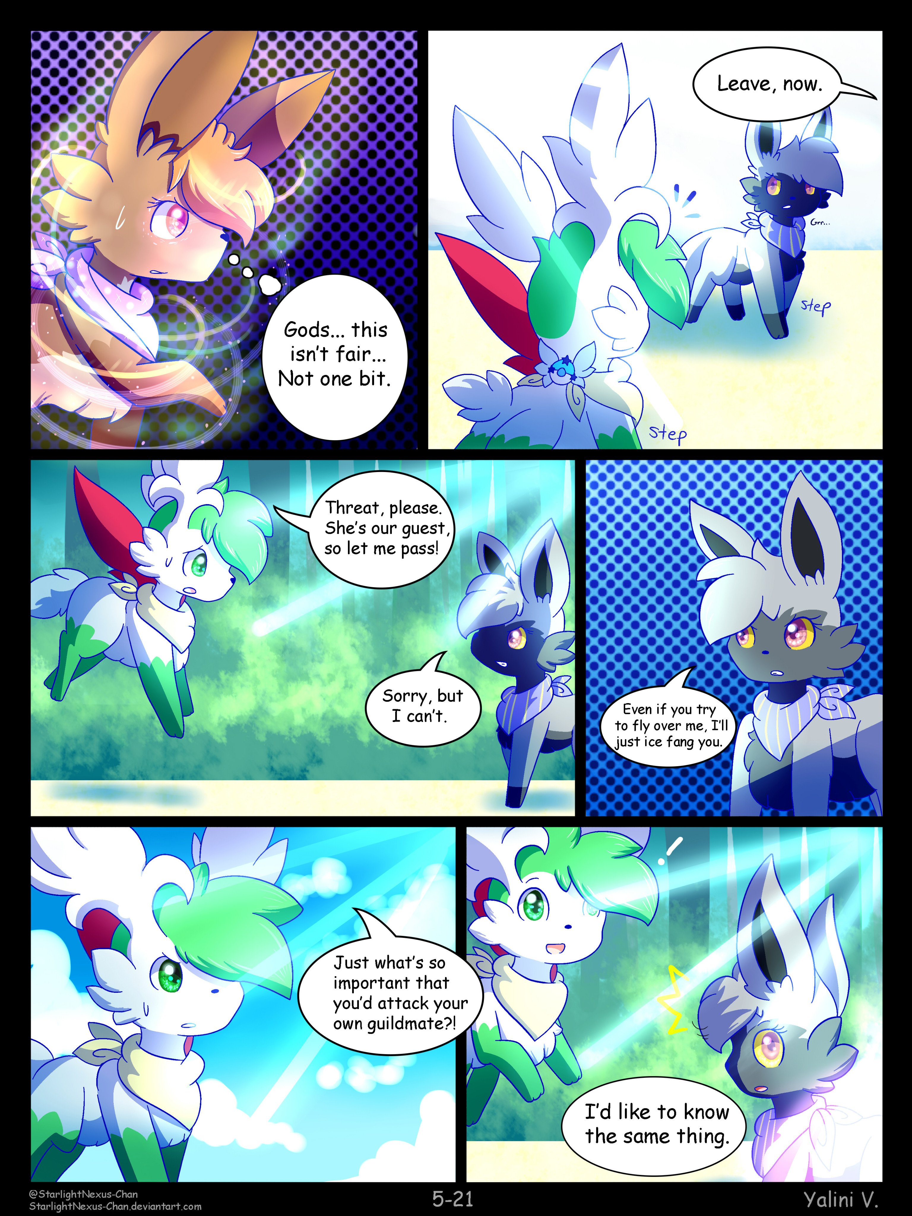 Poochyena And Vulpix