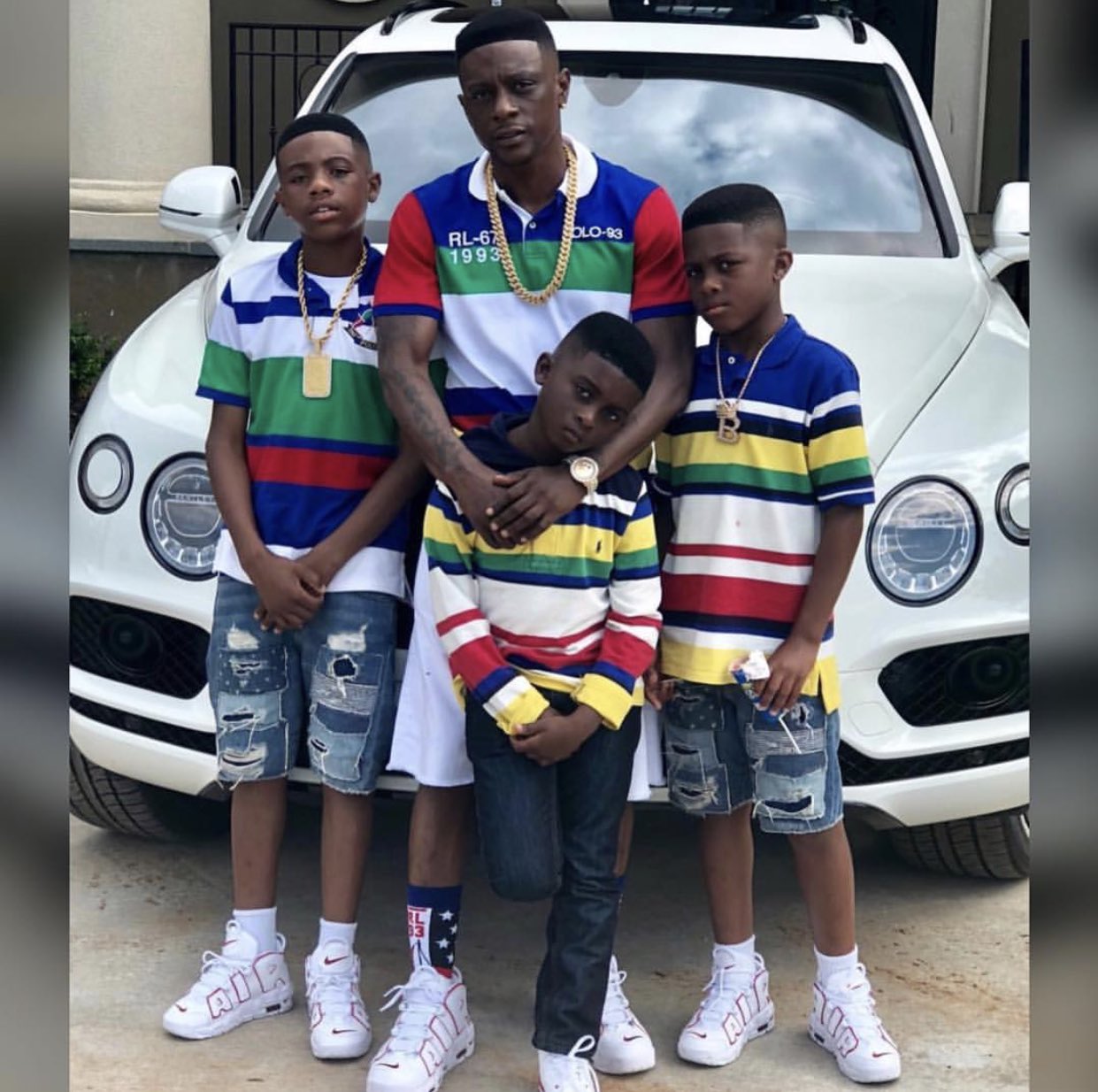 Lil Boosie And His Kids