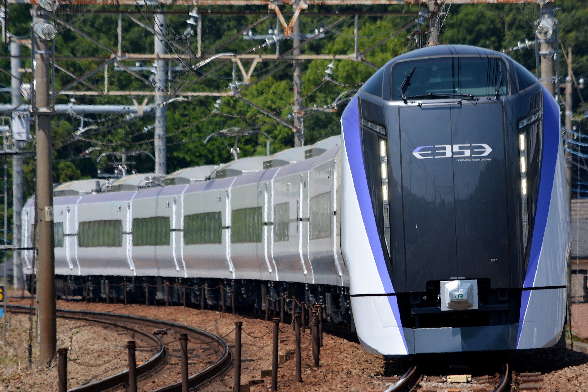 ｻﾝｼｬｲﾝ233 on Twitter: "T31編成とかE353とかE257とか 阿佐ヶ谷ってうねり具合がエモい(と個人的には思うから地味に好き…