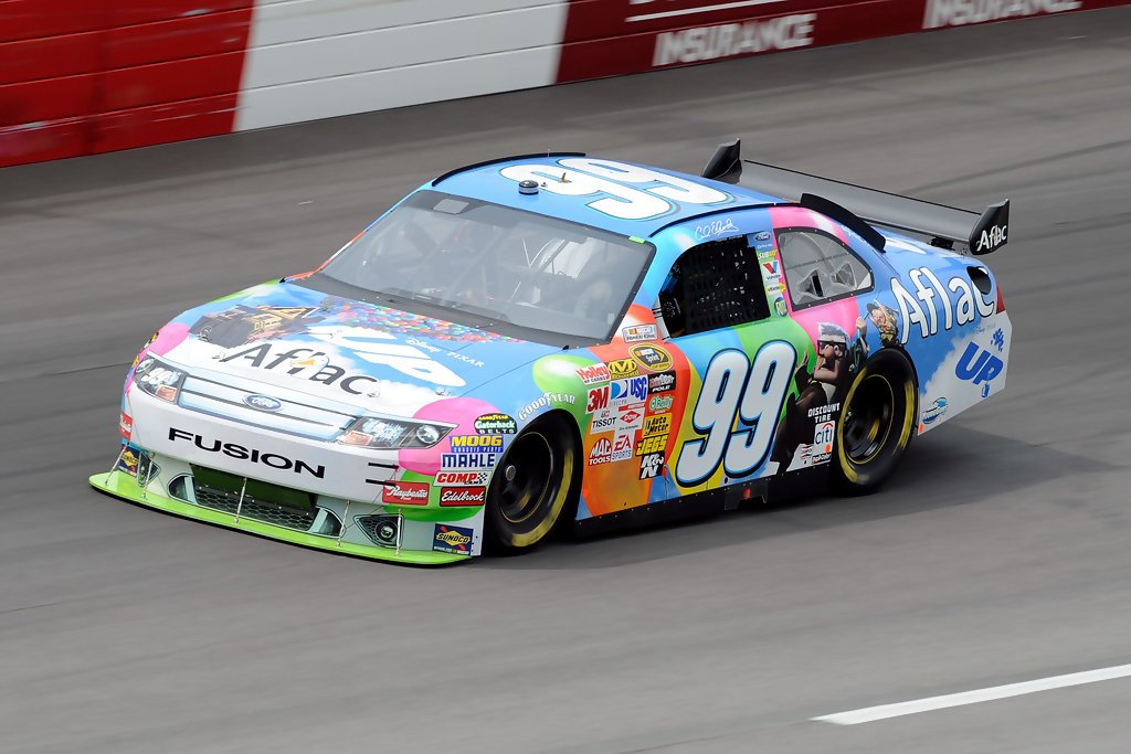 Carl Edwards Aflac Car