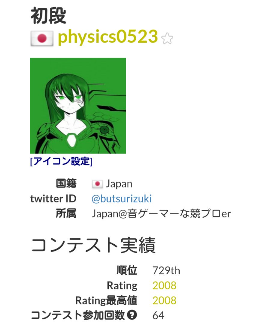 AtCoder Grand Contest 025 (25ページ目) - Togetter