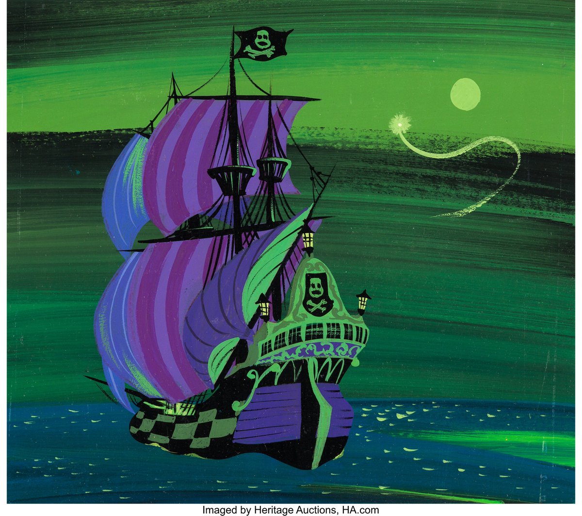 Peter Pan Jolly Roger Pirate Ship